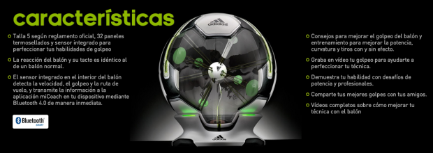 Adidas lanza un balón de fútbol inteligente - TEC