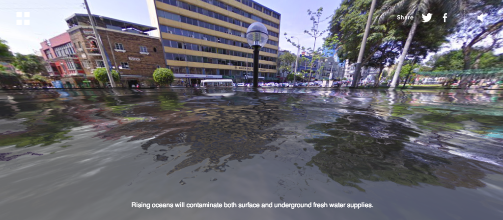 Campaña muestra cómo se vería tu ciudad totalmente inundada - TEC