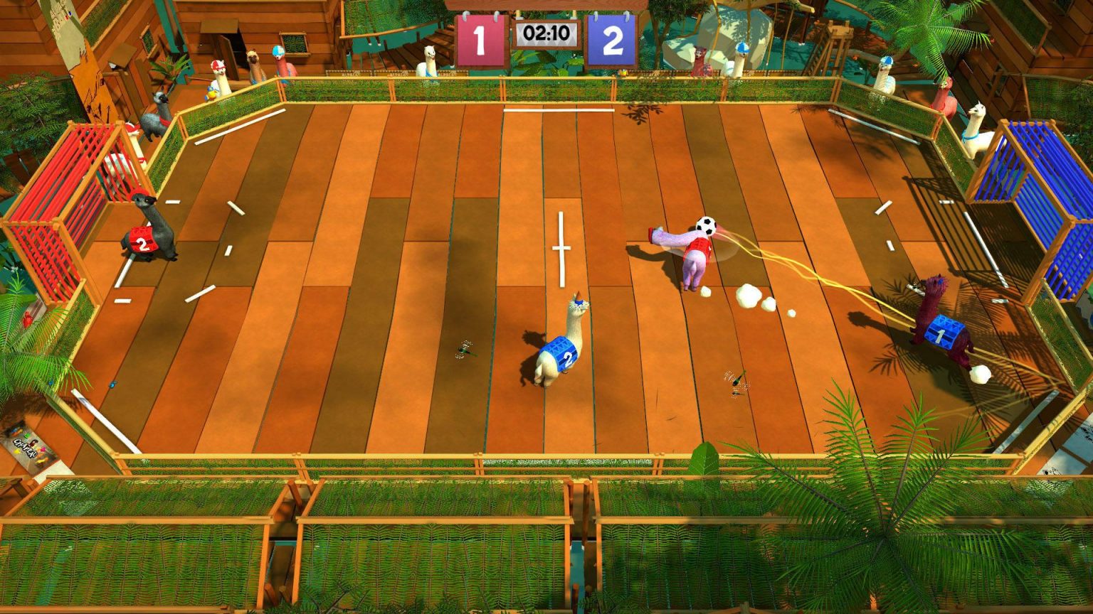 Alpaca Ball AllStars: El videojuego que junta los camélidos con el ...
