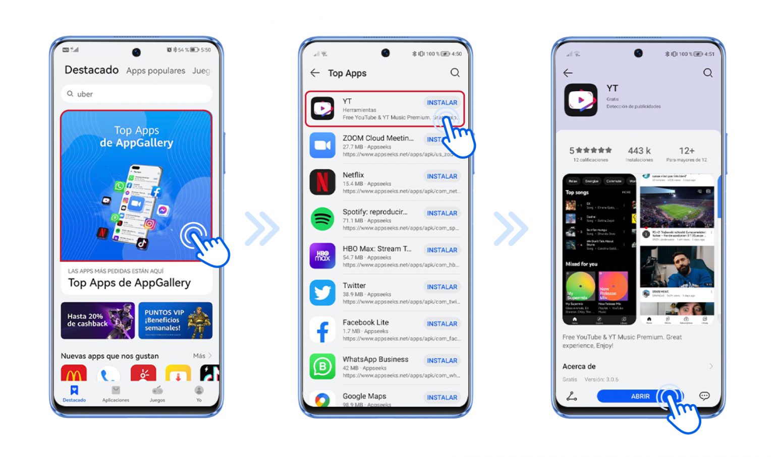 Huawei: Disfruta de todas tus apps favoritas con estas 3 sencillas ...
