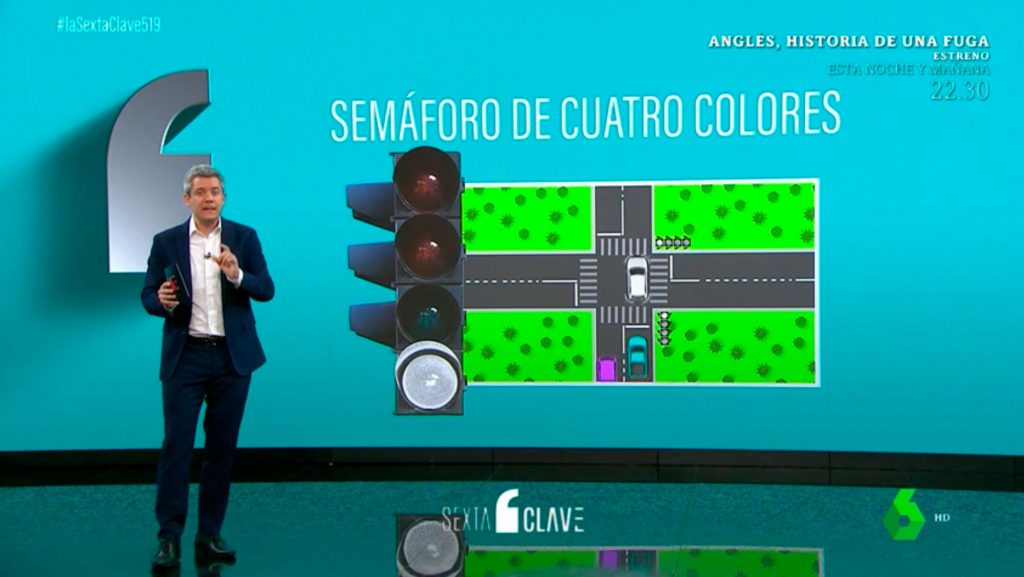 Semáforos tendrían cuarta luz para carros autónomos - TEC