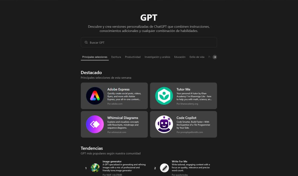 ChatGPT gratuito ya cuenta con GPT-4o y GPTs personalizados - TEC